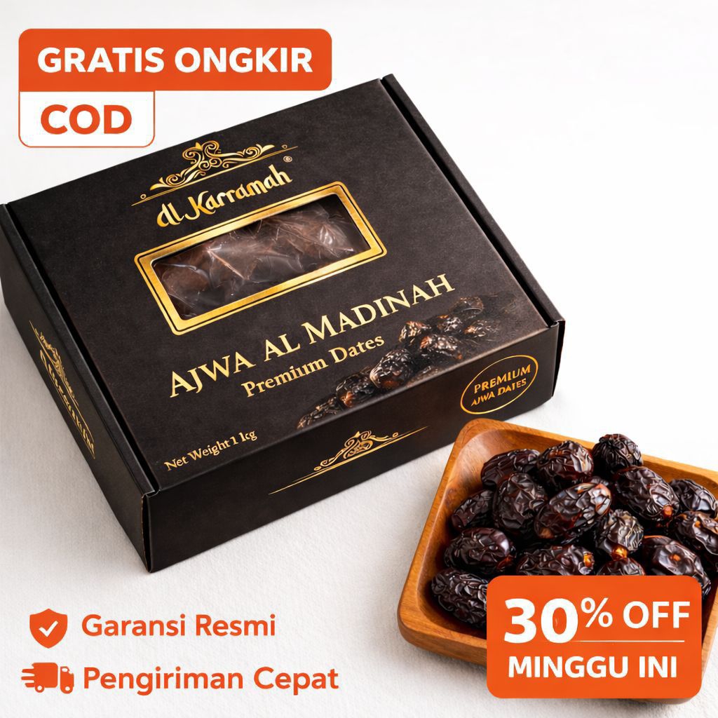Jual Harga Kurma Ajwa 1 Kg Terlengkap & Harga Terbaru Juni 2026 ...