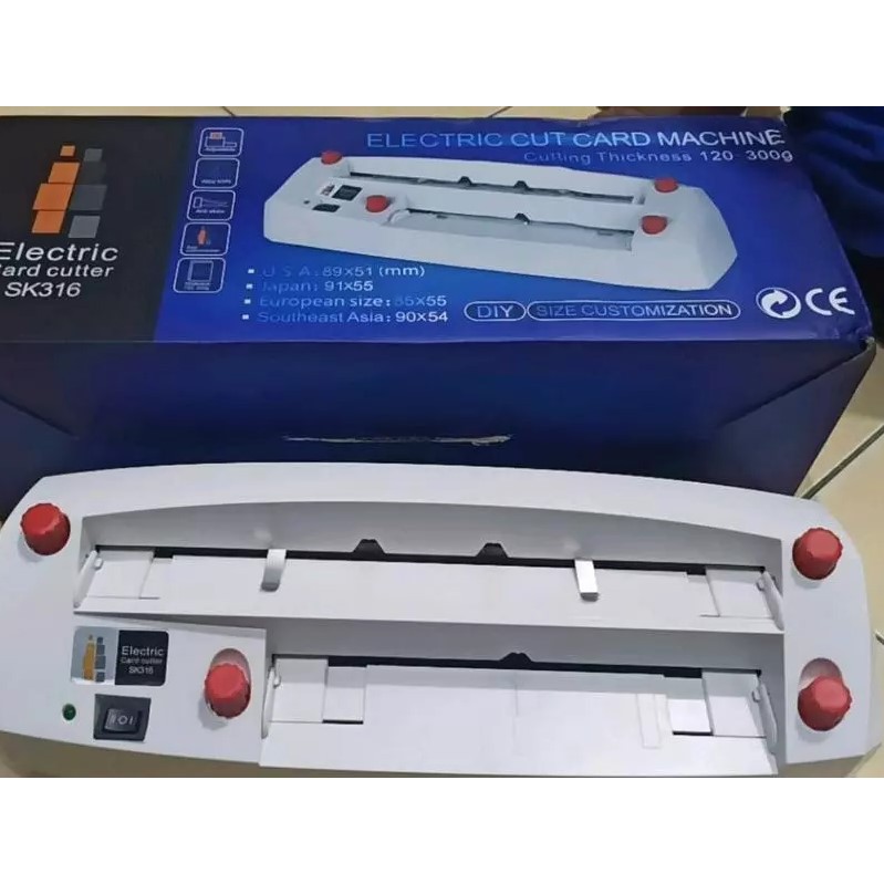 Jual Mesin Potong Kartu Nama Otomatis A4 ( Paper Cutter, Alat Potong ...
