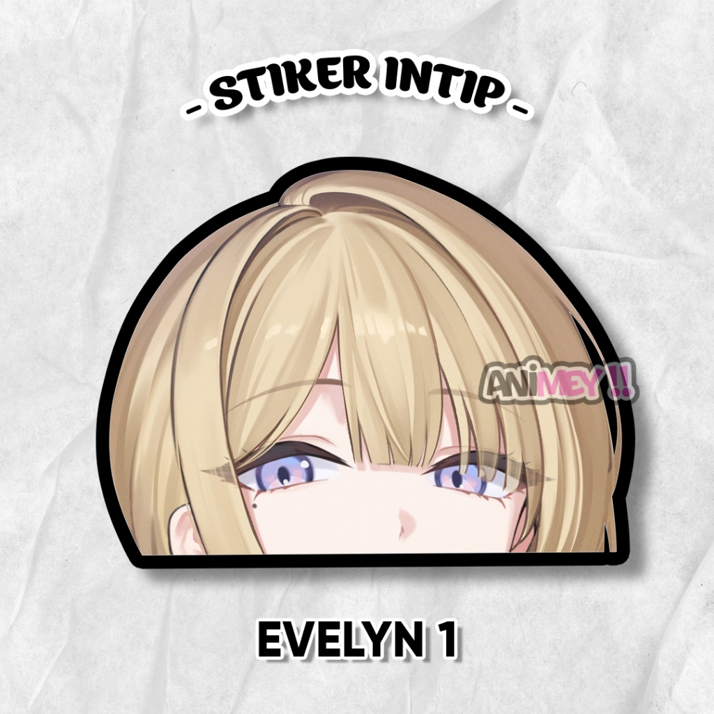 Jual Stiker Intip Evelyn Chevalier Game Zenless Zone Zero / Sticker ...