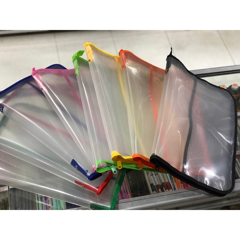 Jual MAP ZIPPER PLASTIK TRANSPARAN / MAP TRANSPARAN BENING | Shopee ...