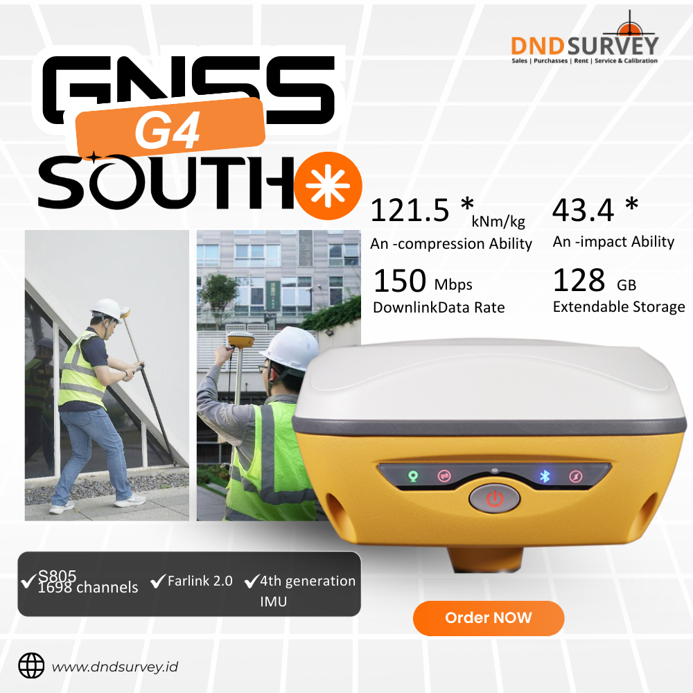 Jual GPS Geodetik South G4 IMU RTK GNSS Receiver Lengkap | Shopee Indonesia