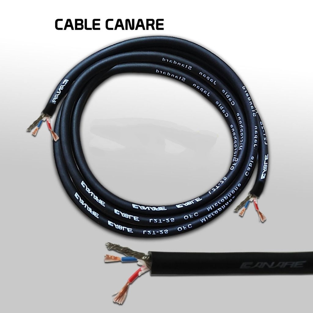 Jual Kabel Mic Merek Canare Kualitas Bagus Kabel Streo ( Harga Permeter ...