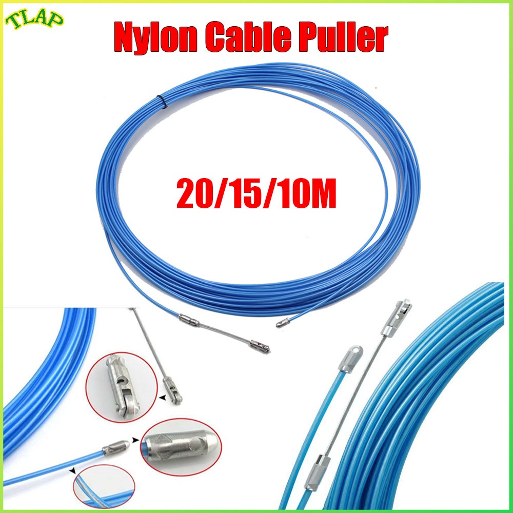 Jual 20/15/10 Meters Nylon Cable Puller/Alat Penarik Kabel Listrik ...