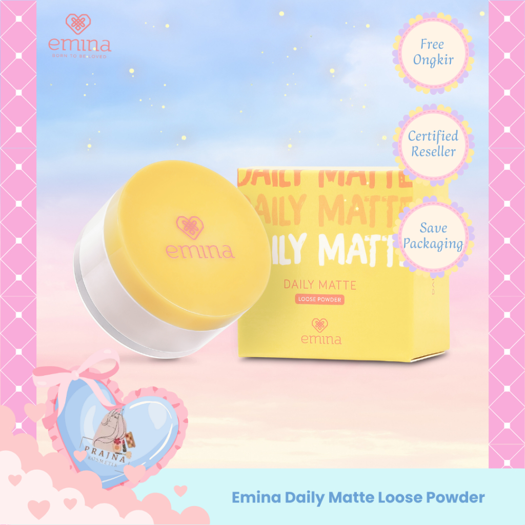 Jual Emina Daily Matte Loose Powder 20 g - Bedak Tabur Ringan Hasil ...