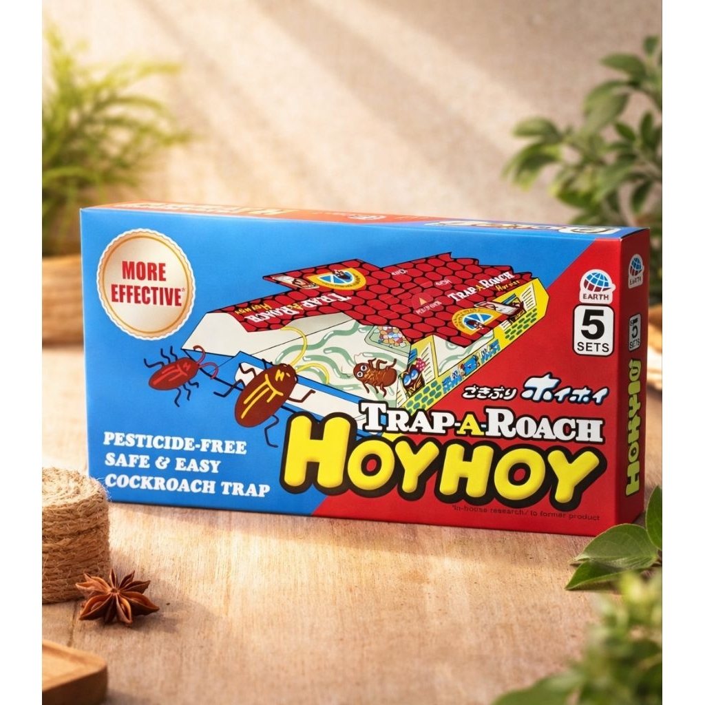 Jual 1 BOX HOY HOY PERANGKAP KECOA 1 BOX ISI 5 PCS | Shopee Indonesia
