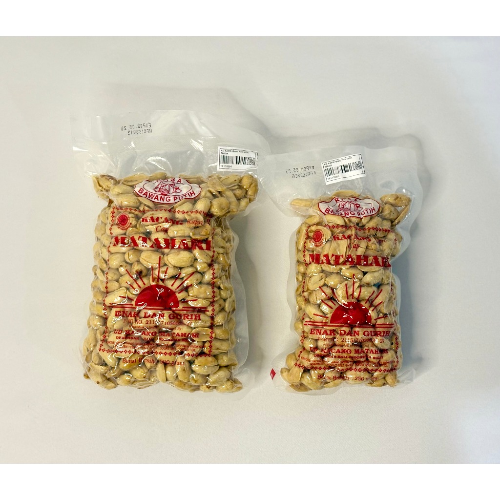Jual KACANG KAPRI MATAHARI RASA BAWANG PUTIH - OLEH-OLEH KHAS BALI ...