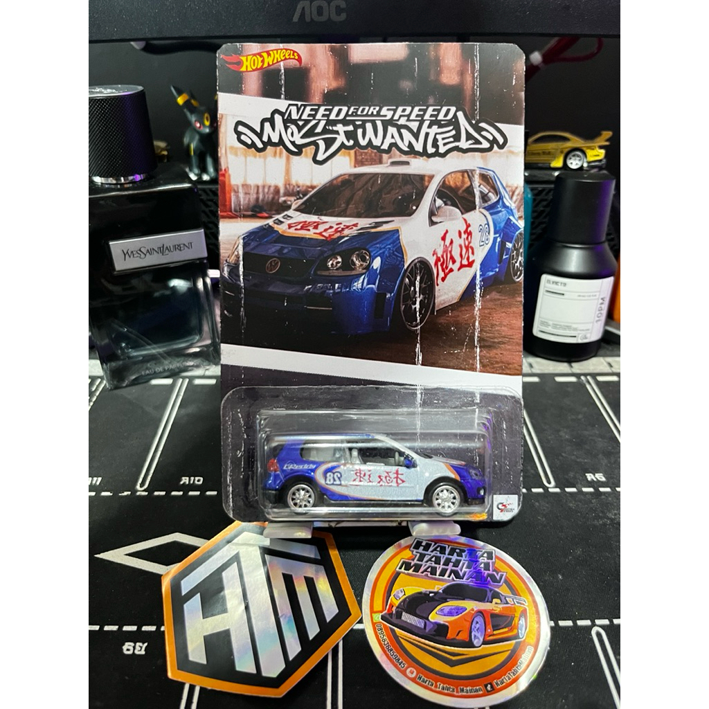 Jual Hot Wheels Custom Premium Need For Speed Most Wanted Sonny Golf ...