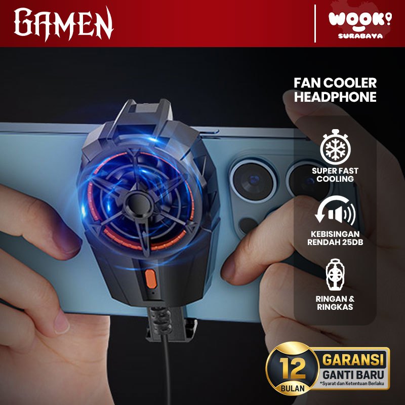Jual GAMEN Fan Cooler Radiator Pendingin HP Cooling Fan Gaming GMR04 ...