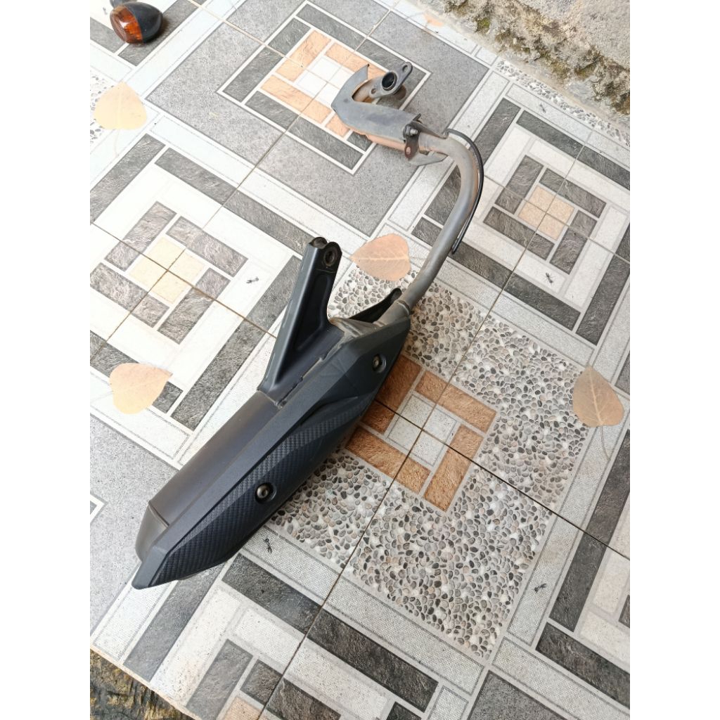 Jual knalpot Beat deluxe standar original K1A | Shopee Indonesia