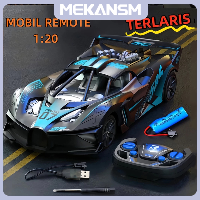 Jual MEKANSM Mobil Remote Control RC 1:20 Speed SuperCar Racing Car ...