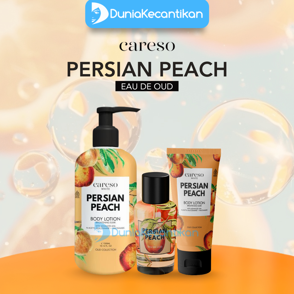 Jual Careso Persian Peach Body Lotion & Eau de Coud Pelembab Badan ...