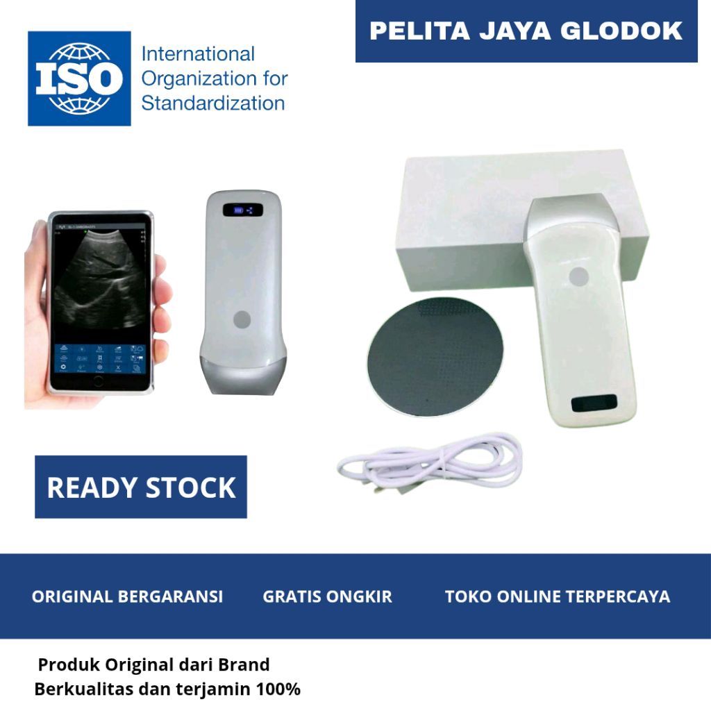Jual USG Portable Linear Wireless Wifi Probe Ultrasond Scranner Androit ...