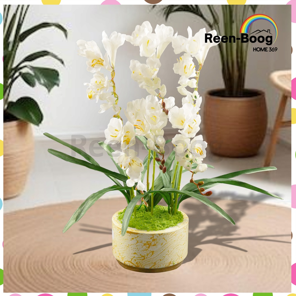Jual Rangkaian Bunga Freesia Lengkap dengan Vas | Rangkaian Bunga ...