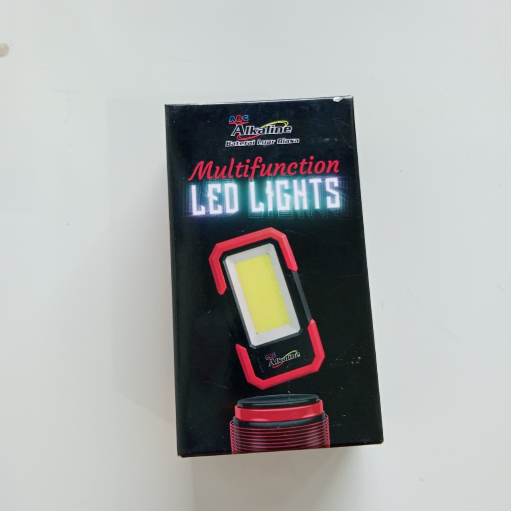 Jual ABC Alkaline Senter Lampu LED Multifungsi - Lampu Emergency Jepit ...