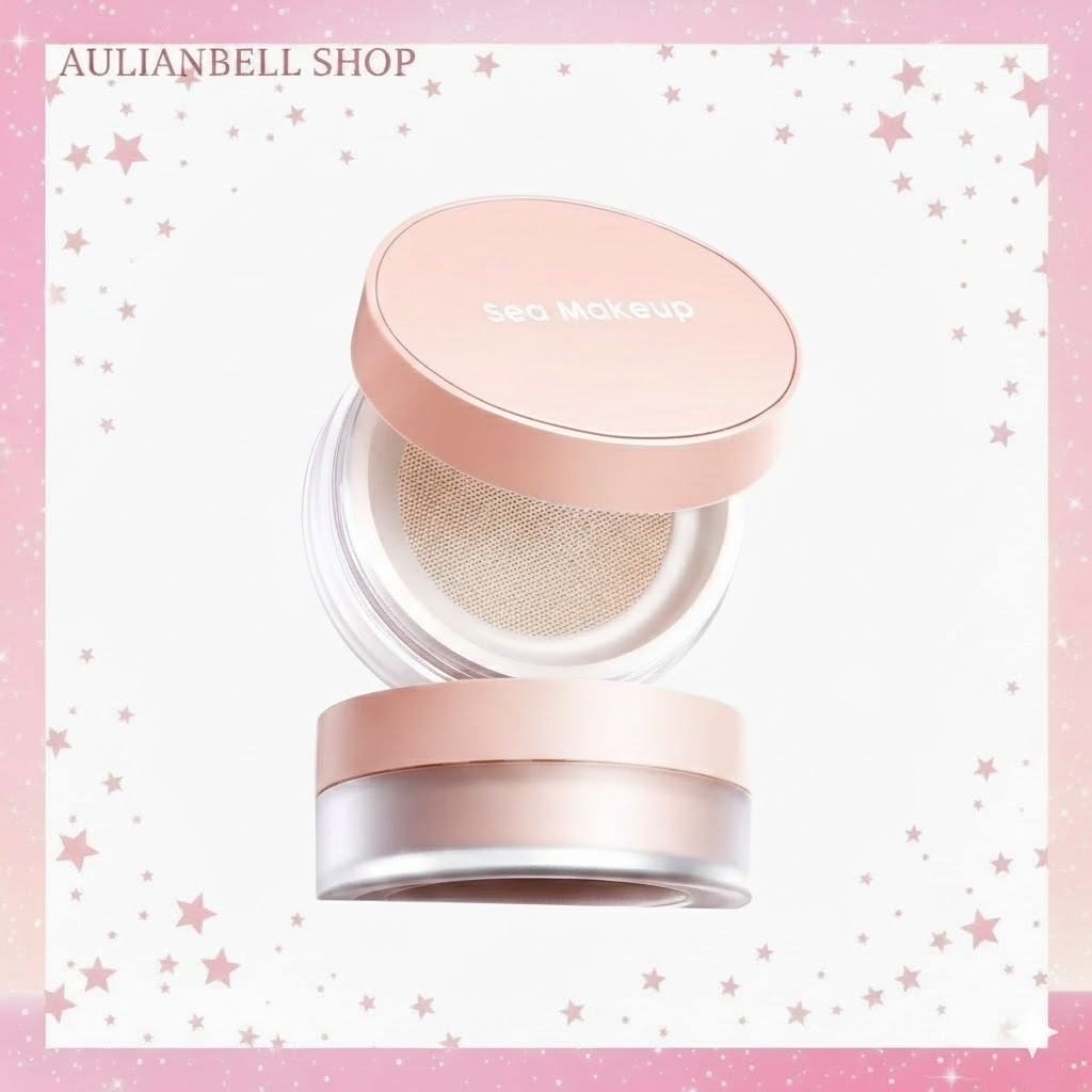 Jual [Ready] Sea Makeup Acne Blur and Set Loose Powder | Bedak tabur ...