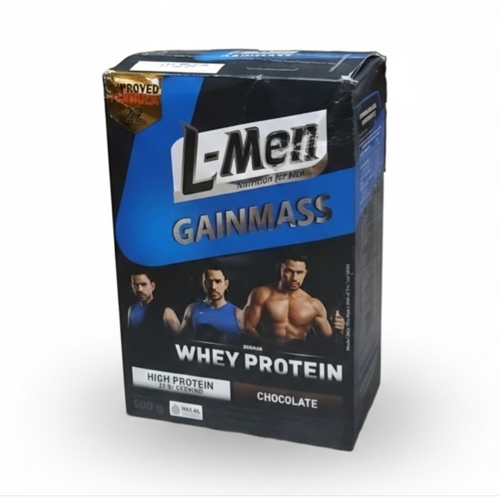 Jual L-Men Gain Mass Chocolate 500Gr Reject (Peyok) | Shopee Indonesia