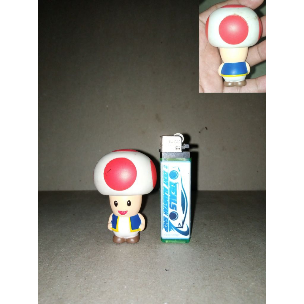 Jual figure original nitendo mario bros toad | Shopee Indonesia