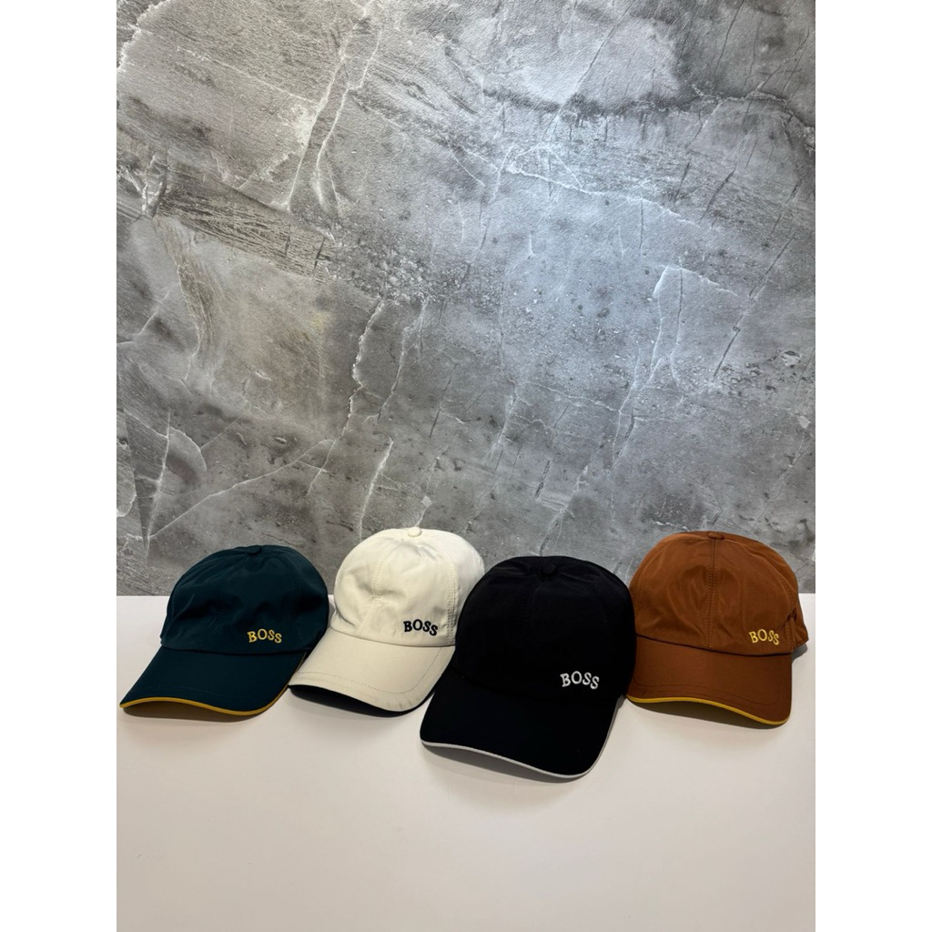 Jual Boss Topi Black Navy White Brown | Shopee Indonesia