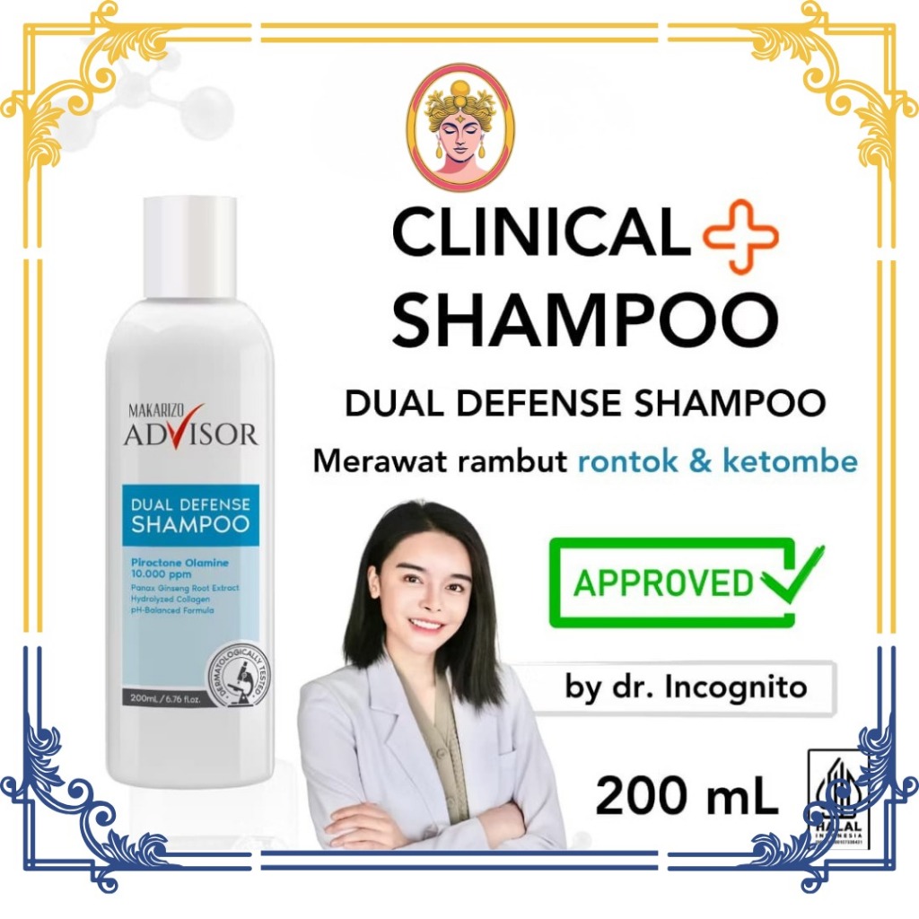 Jual MAKARIZO Advisor Dual Defense Shampoo | Shopee Indonesia