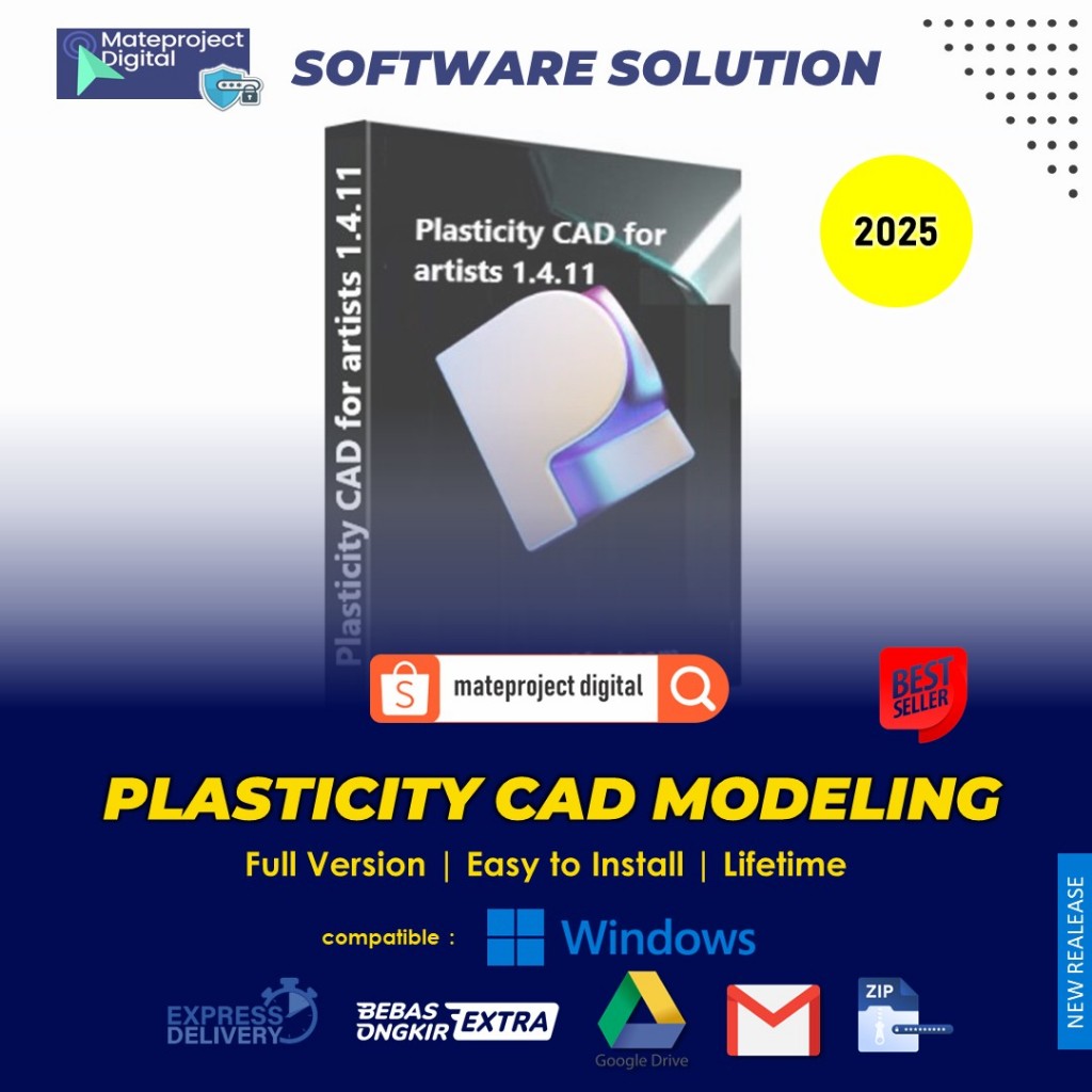 Jual Plasticity CAD for artists Full Permanen Software CAD 3D Modeling ...