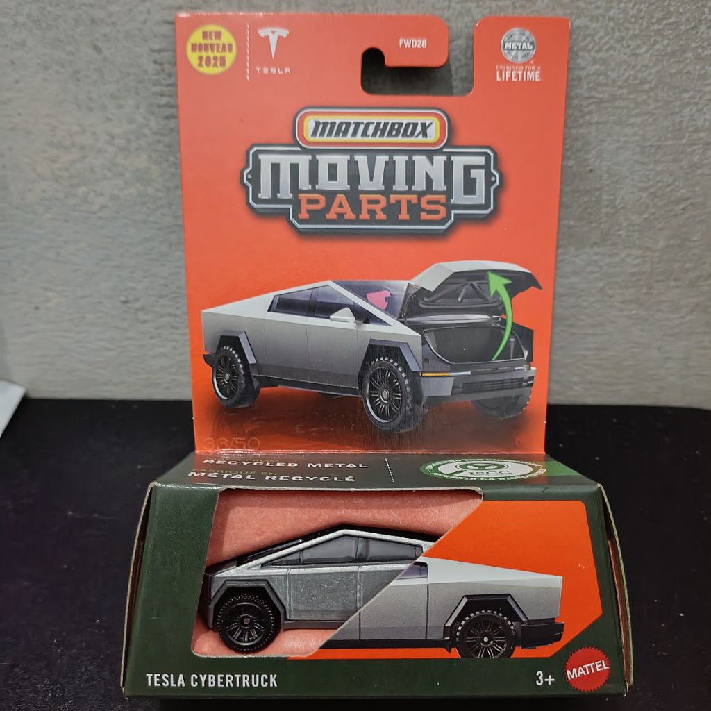 Jual Matchbox Moving Parts 2025 - Tesla Cybertruck, Harry Potter ...