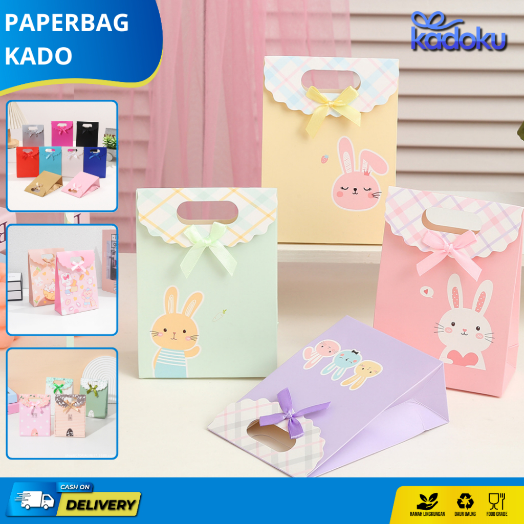 Jual Paper Bag Kado / Goodie bag Hampers / Tas Kado / Tas Hadiah / Tas ...
