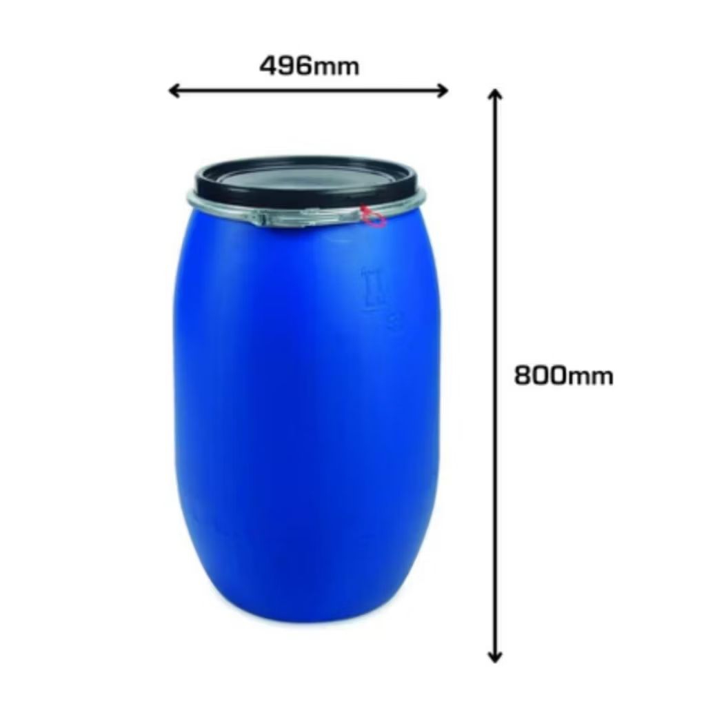 Jual Drum plastik bekas 120L Tempat Air/ Tempat Sampah HDPE Tong 120L ...