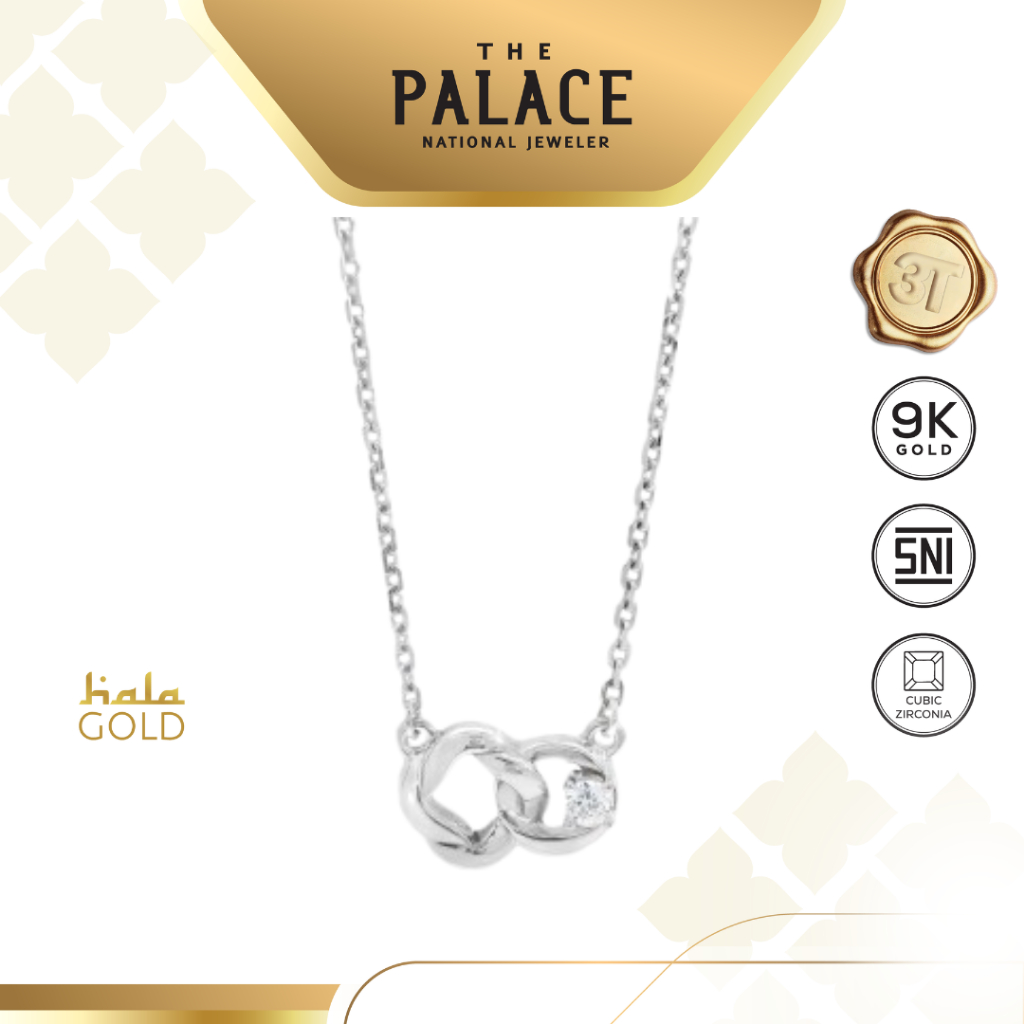 Jual Hala Gold Basic Radiance Necklace / Kalung 9K | Shopee Indonesia