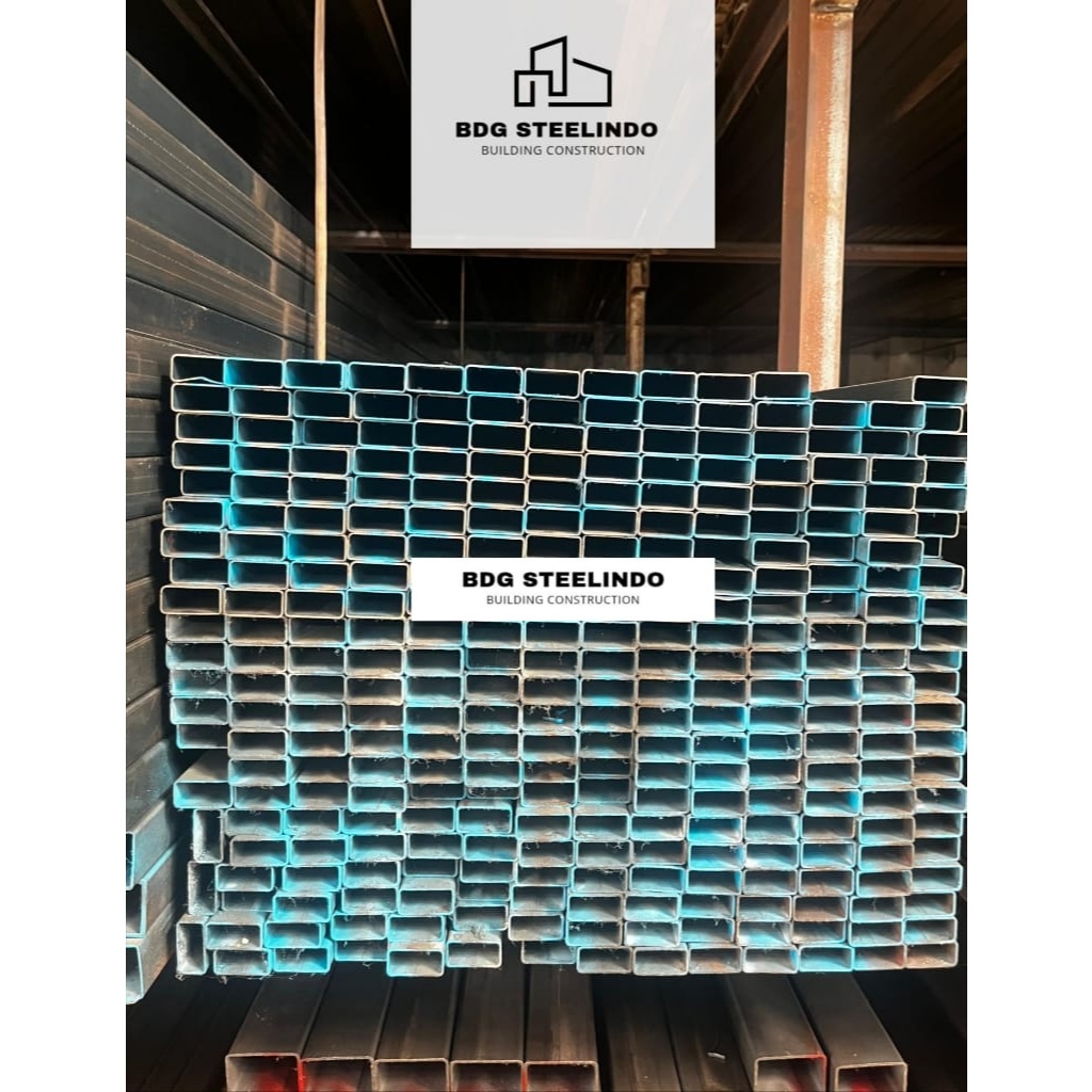 Jual Besi Hollow Hitam 2x4 FULL / Pipa Holo 20x40 / Hollo 2 x 4 Stal ...
