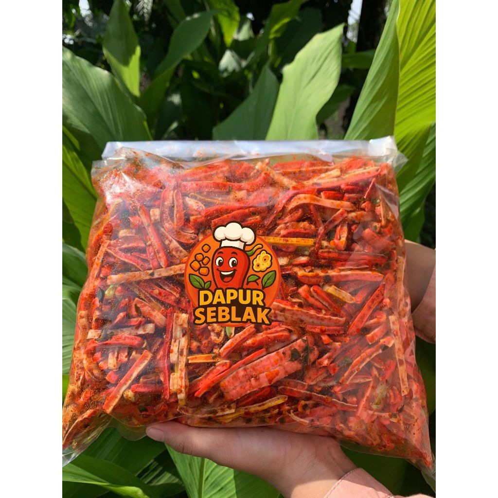 Jual Seblak Kerupuk Beton Pedas Viral – Snack Renyah Gurih Daun Jeruk ...