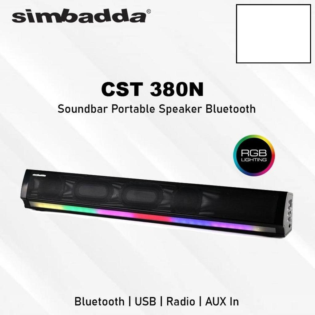 Jual Simbadda CST 380N Soundbar Portable Speaker Bluetooth - New, Hitam ...