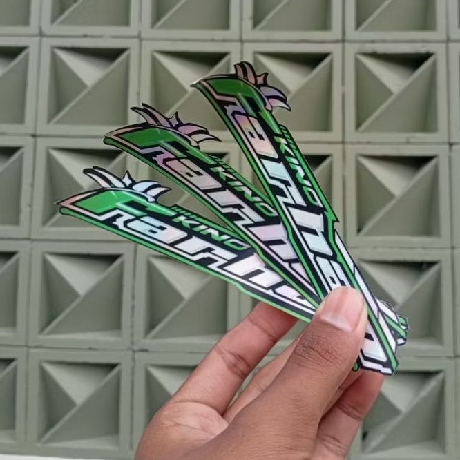 Jual Stiker Bus Asyrof King Farhan Jb 5 Hologram Cutting 100% ORIGINAL ...