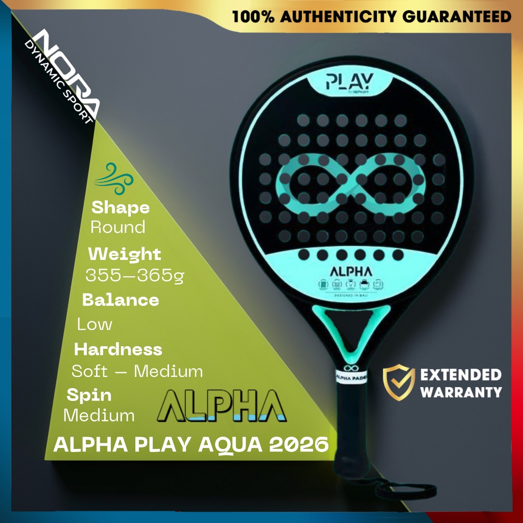 Jual Alpha Play Aqua & Sunset Pink 2026 Nora Dynamic Sport | Shopee ...