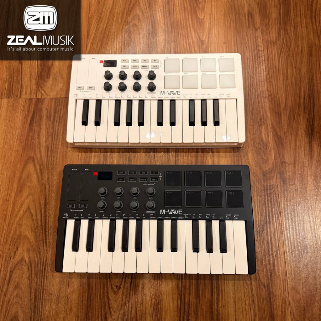 Jual M-VAVE SMK25 - USB MIDI Controller Keyboard with Drum Pad RGB ...