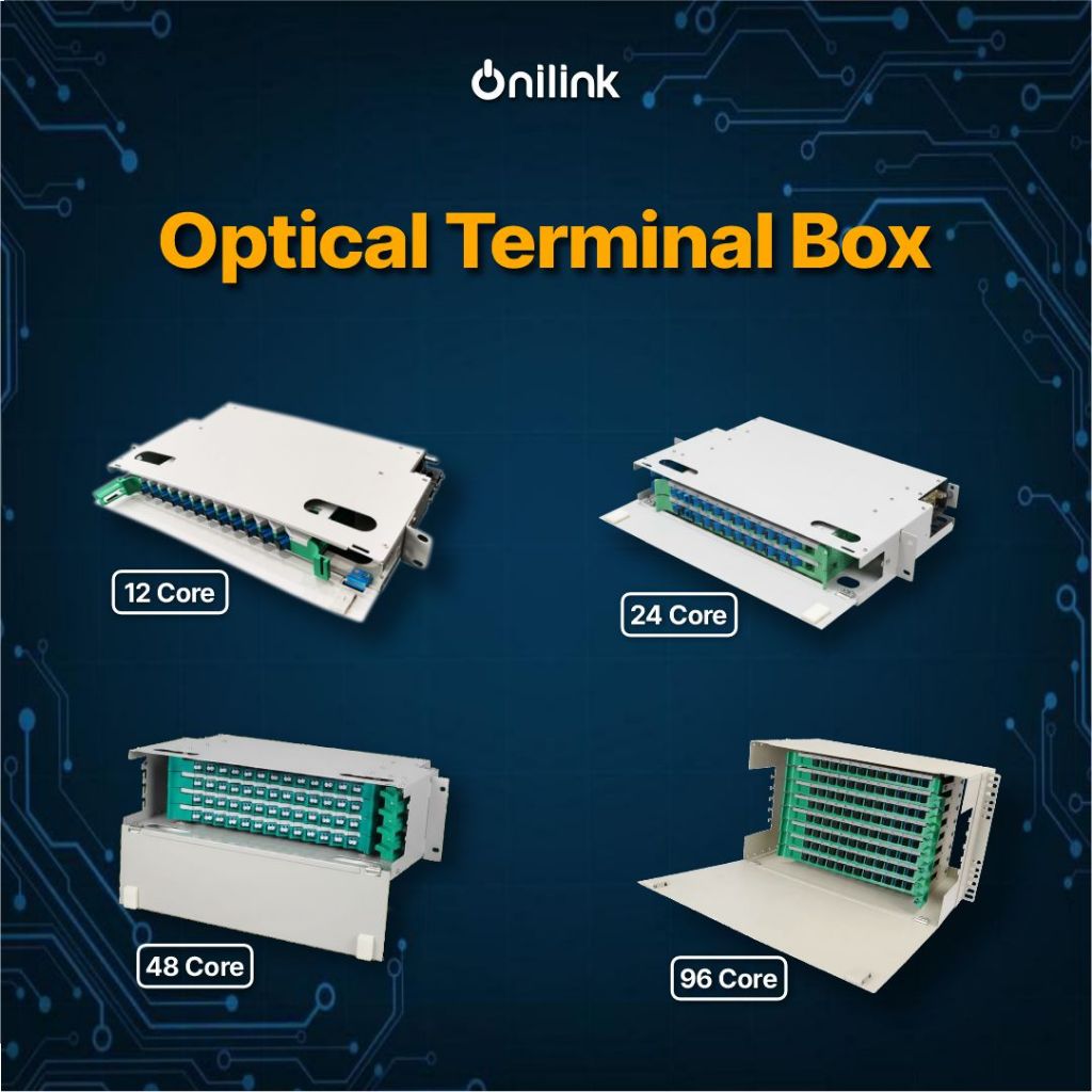 Jual Optical Termination Box OTB Fiber Optic Rackmount 19 Inch SC 12 24 ...