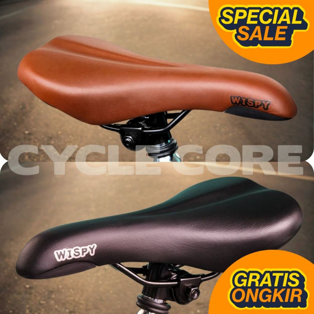 Jual Sadel Sepeda Wispy L-2 Saddle Classic Model Kulit Super Empuk Jok ...