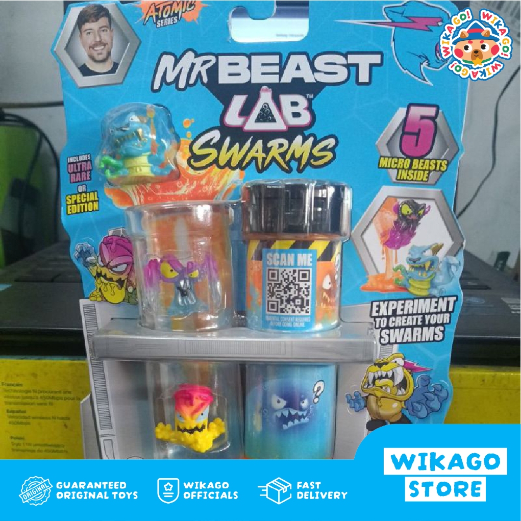 Jual Mr Beast Lab Swarms Lab Pac New Series 5 Micro Beast Inside ...