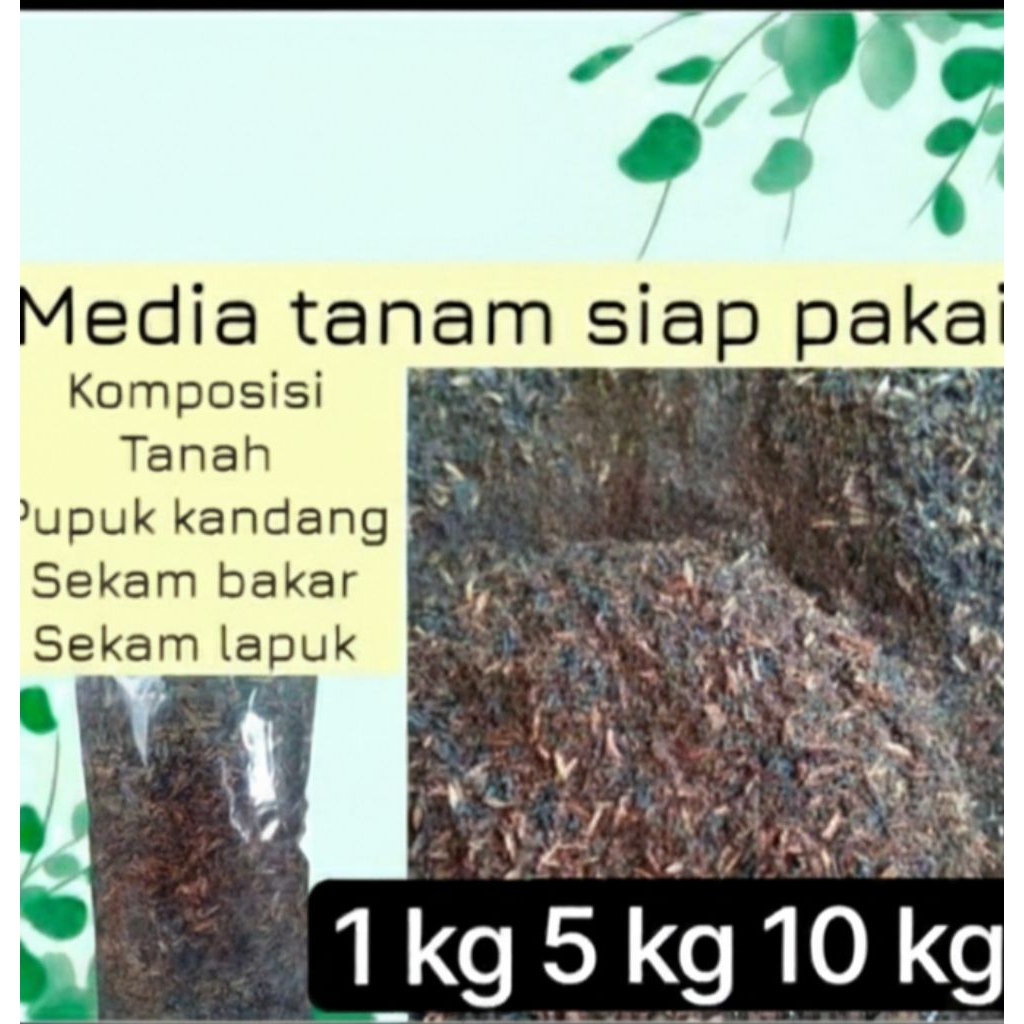 Jual Pupuk Media Tanam Siap Pakai Cocok Untuk Tanaman Hias Sayuran Buah ...