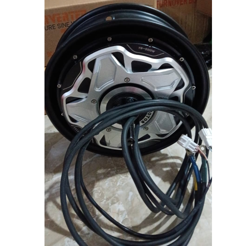 Jual BLDC Dinamo Sepeda Motor Listrik YUMA MOTOR 12 Inch 1500-5000 Watt ...