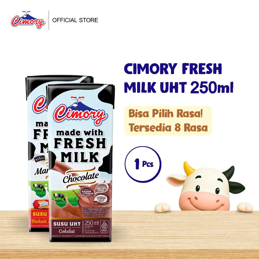 Jual Cimory Fresh Milk UHT 250 mL - 1 pcs | Shopee Indonesia