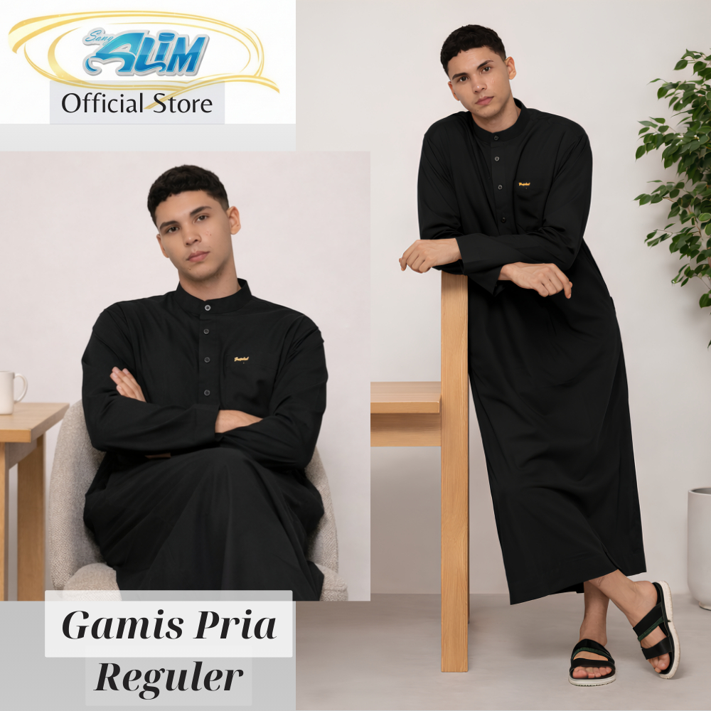 Jual Sang Alim - Jubah Gamis Pria Muslim Premium Al Zam Gamis Pria ...