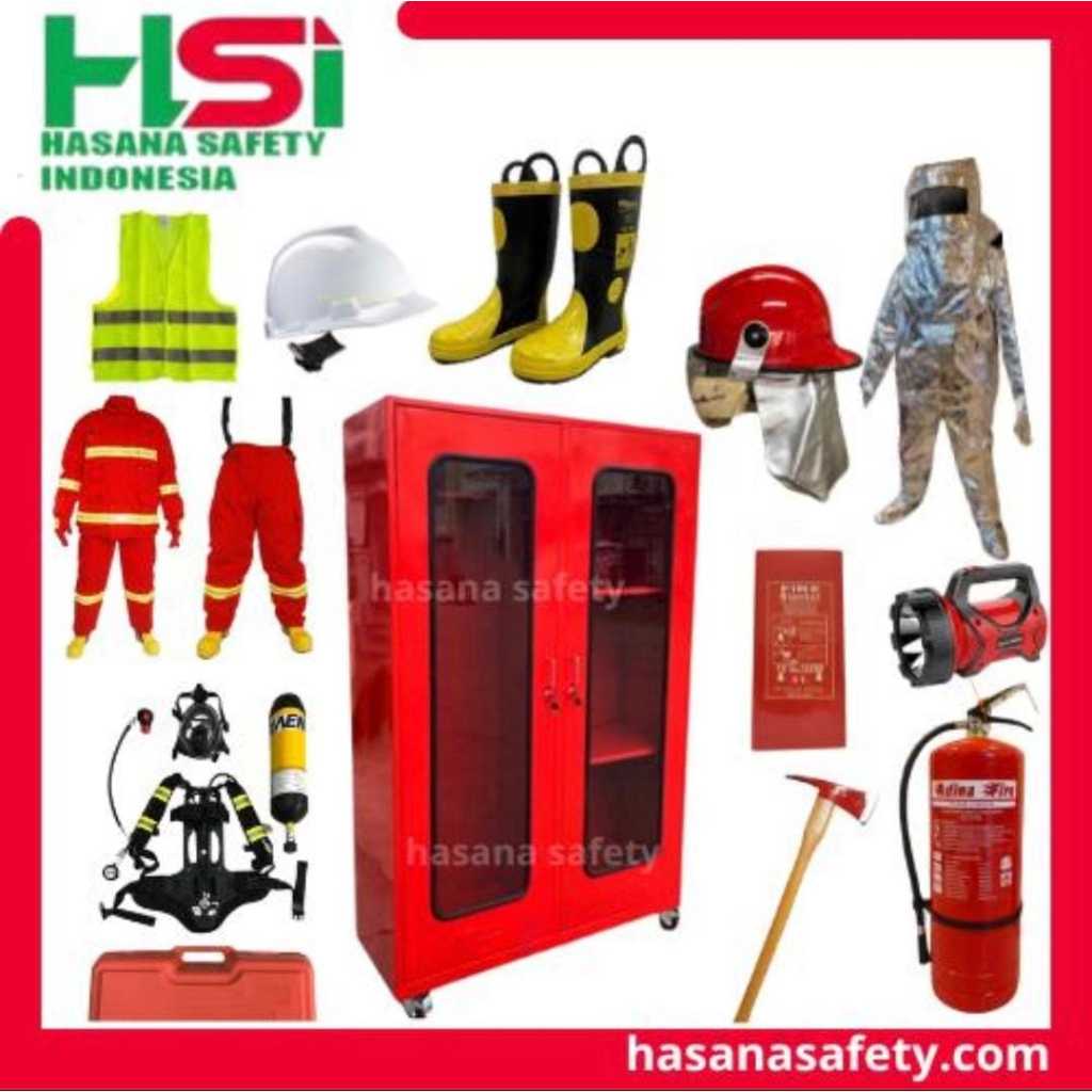 Jual Fire Cabinet Fullset Lemari Safety Pemadam / Lemari APD Pemadam ...