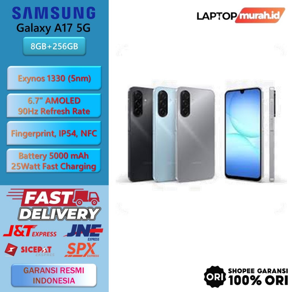 Jual SAMSUNG GALAXY A17 5G - BARU & GARANSI RESMI | Shopee Indonesia