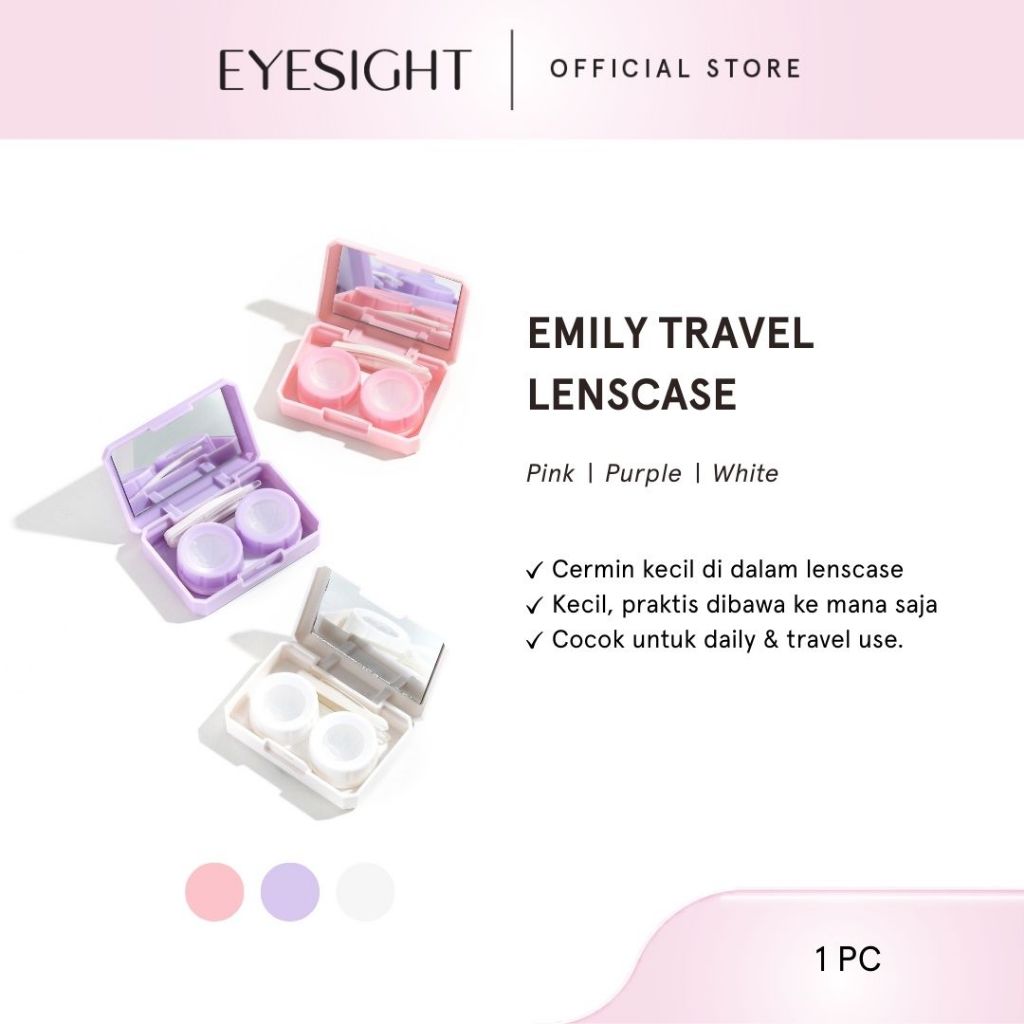 Jual EYESIGHT LENSES - Emily Lens Kit | Travel kit Softlens | Shopee ...