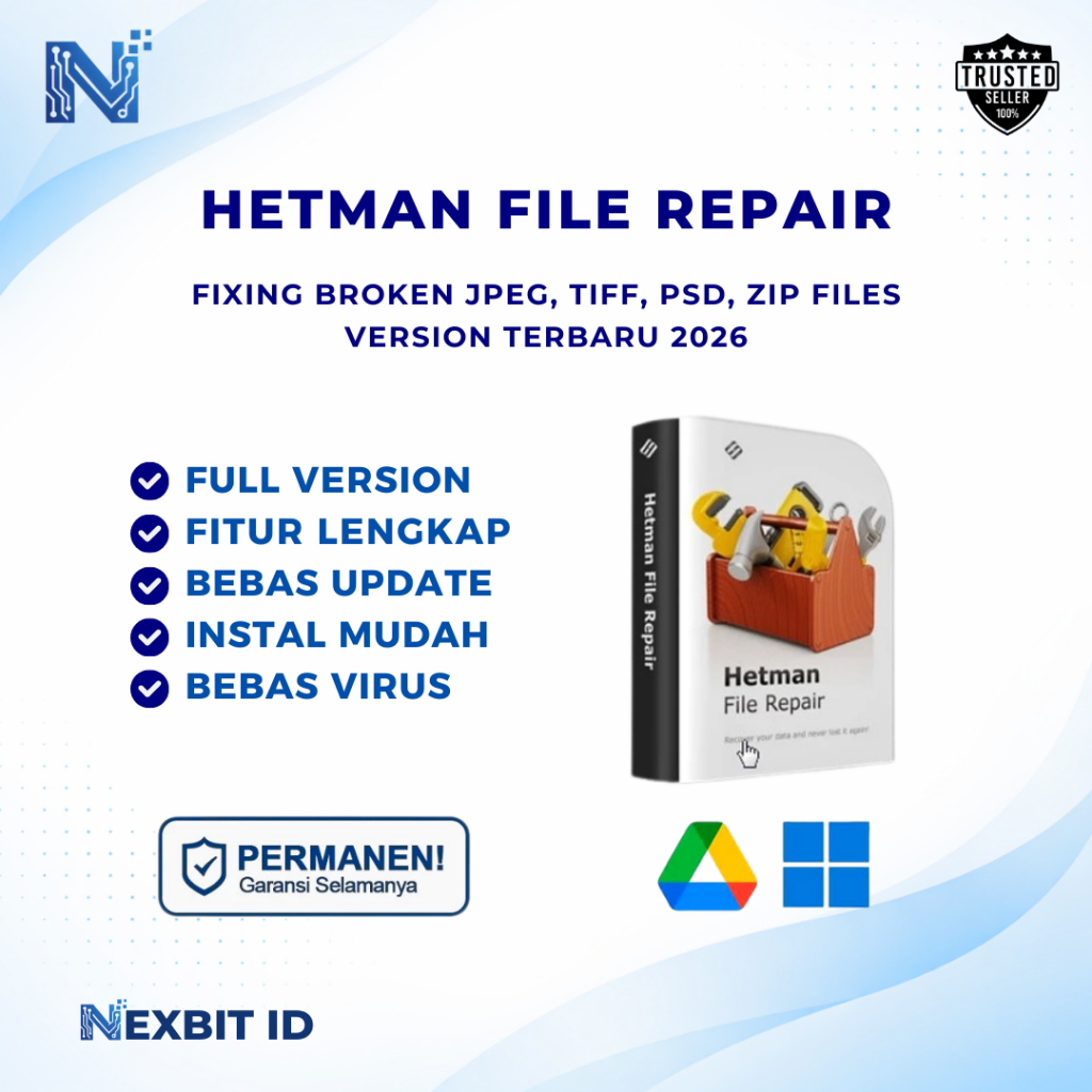 Jual Hetman File Repair 2026 Full Version Lifetime | Software ...
