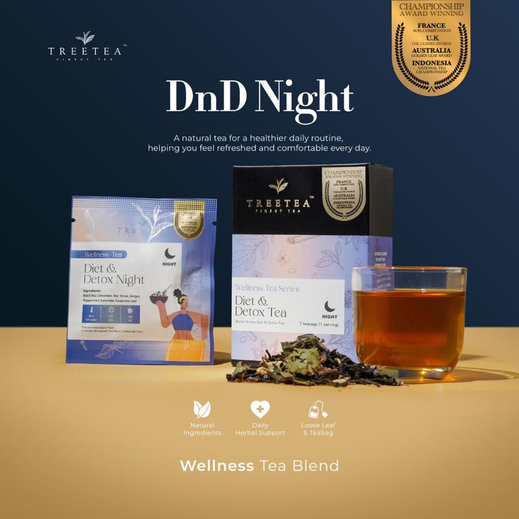 Jual DnD - TreeTea Box Tea Blend Wellness Series | Shopee Indonesia