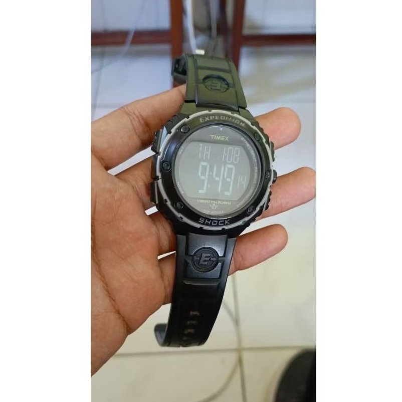 Jual jam tangan timex vibration alarm original bekas normal | Shopee ...