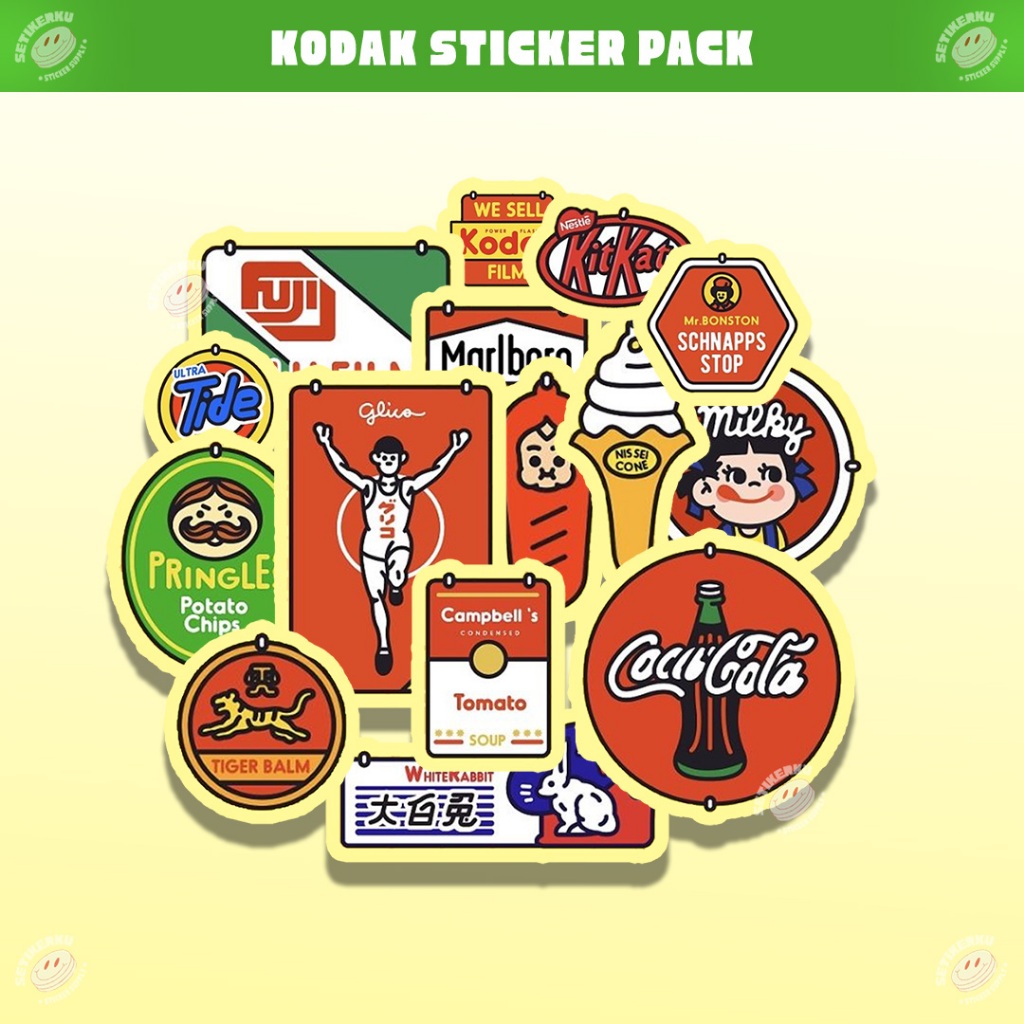 Jual 16pcs KODAK Sticker Pack A6 | stiker kodak aesthetic | Shopee ...