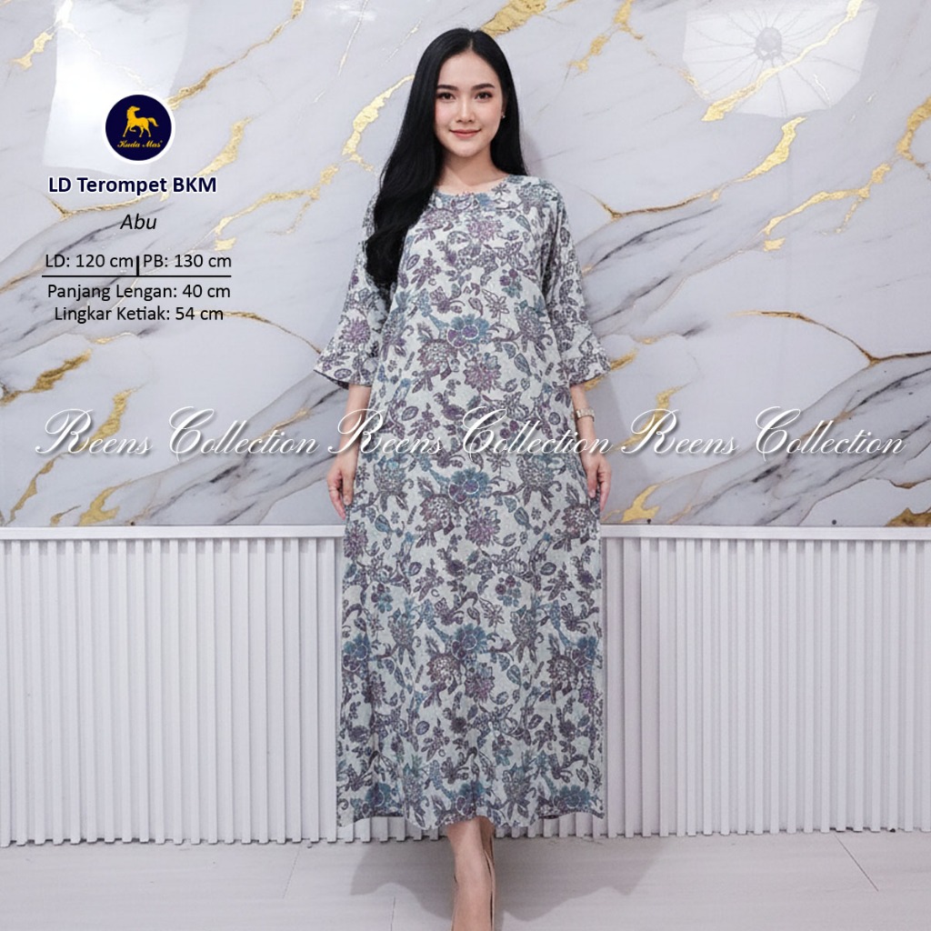 Jual Batik Kuda Mas Longdress TEROMPET | Daster Panjang Semata Kaki ...