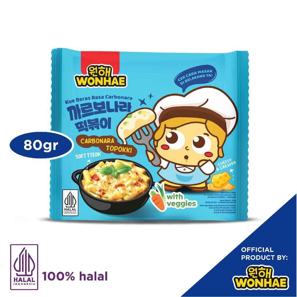 Jual Wonhae Topokki Kids Carbonara | Shopee Indonesia